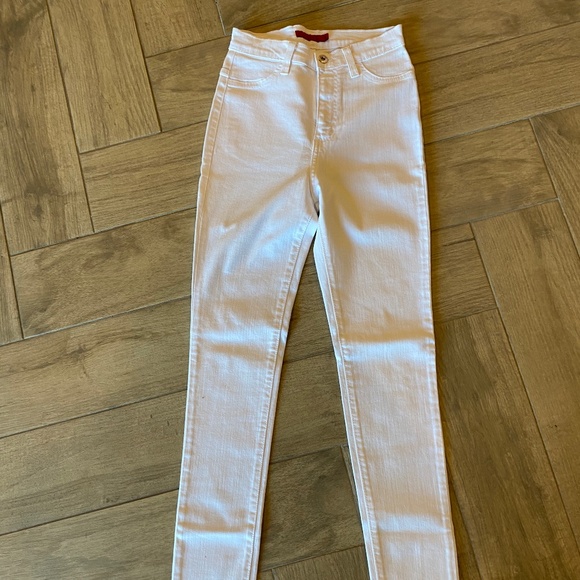 GTG DENIM | Jeans | Gjg Denim Into The White Hi Waist Skinny Jeans ...